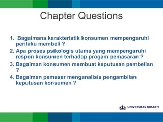menganalisis pasar konsumen MANAJEMEN PEMASARAN 1 | PPT