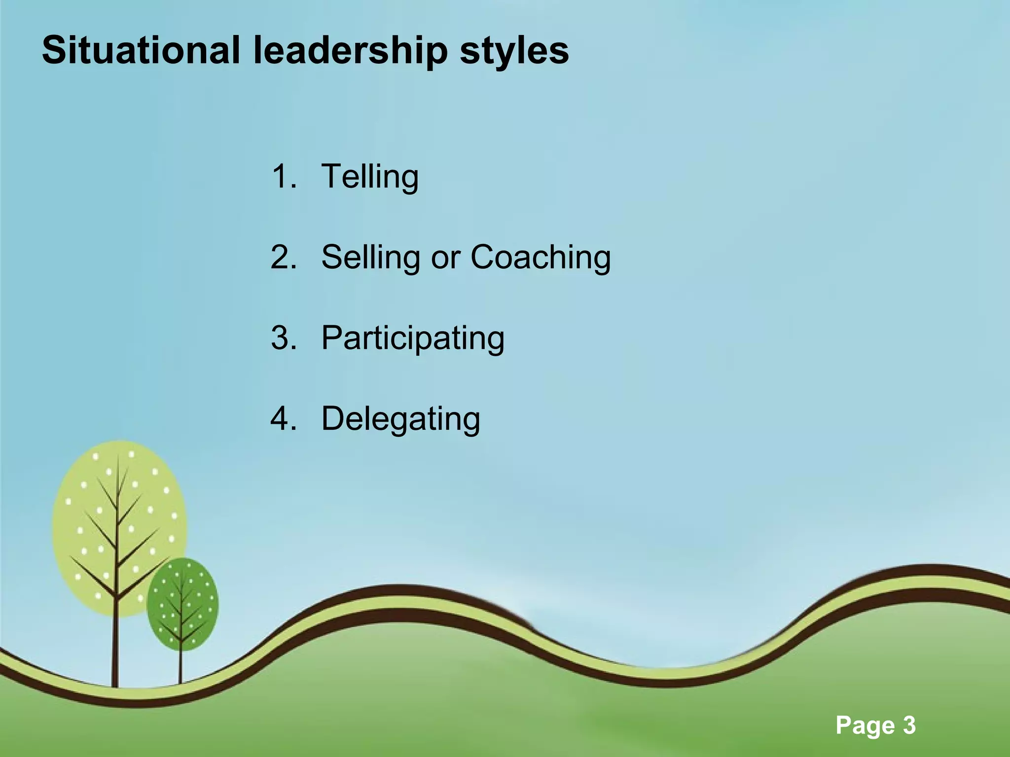 Situational Leadership | PPT