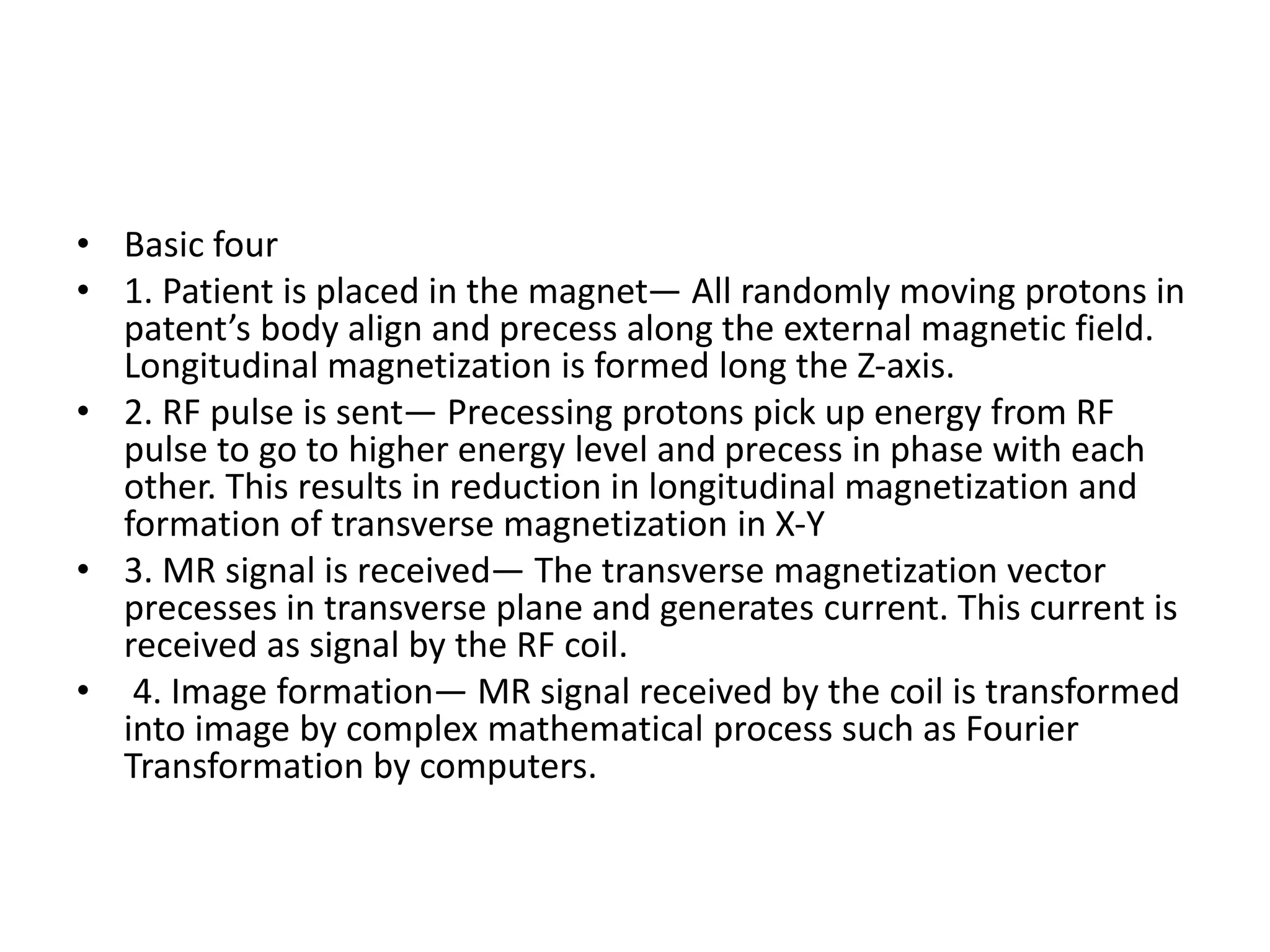 MRI PHYSICS FOR RADIOLOGY RESIDENTS INDIA | PPTX