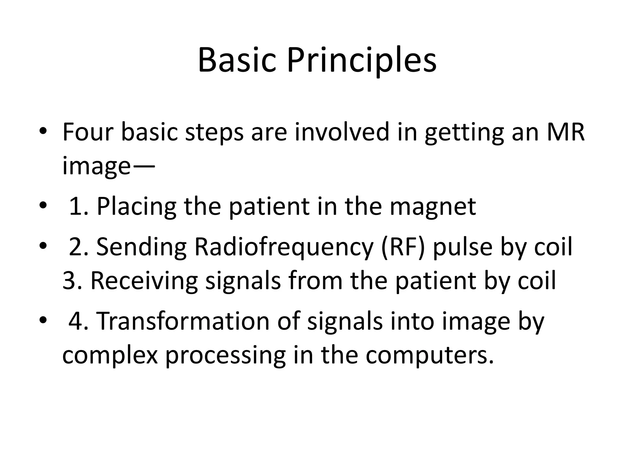 MRI PHYSICS FOR RADIOLOGY RESIDENTS INDIA | PPTX