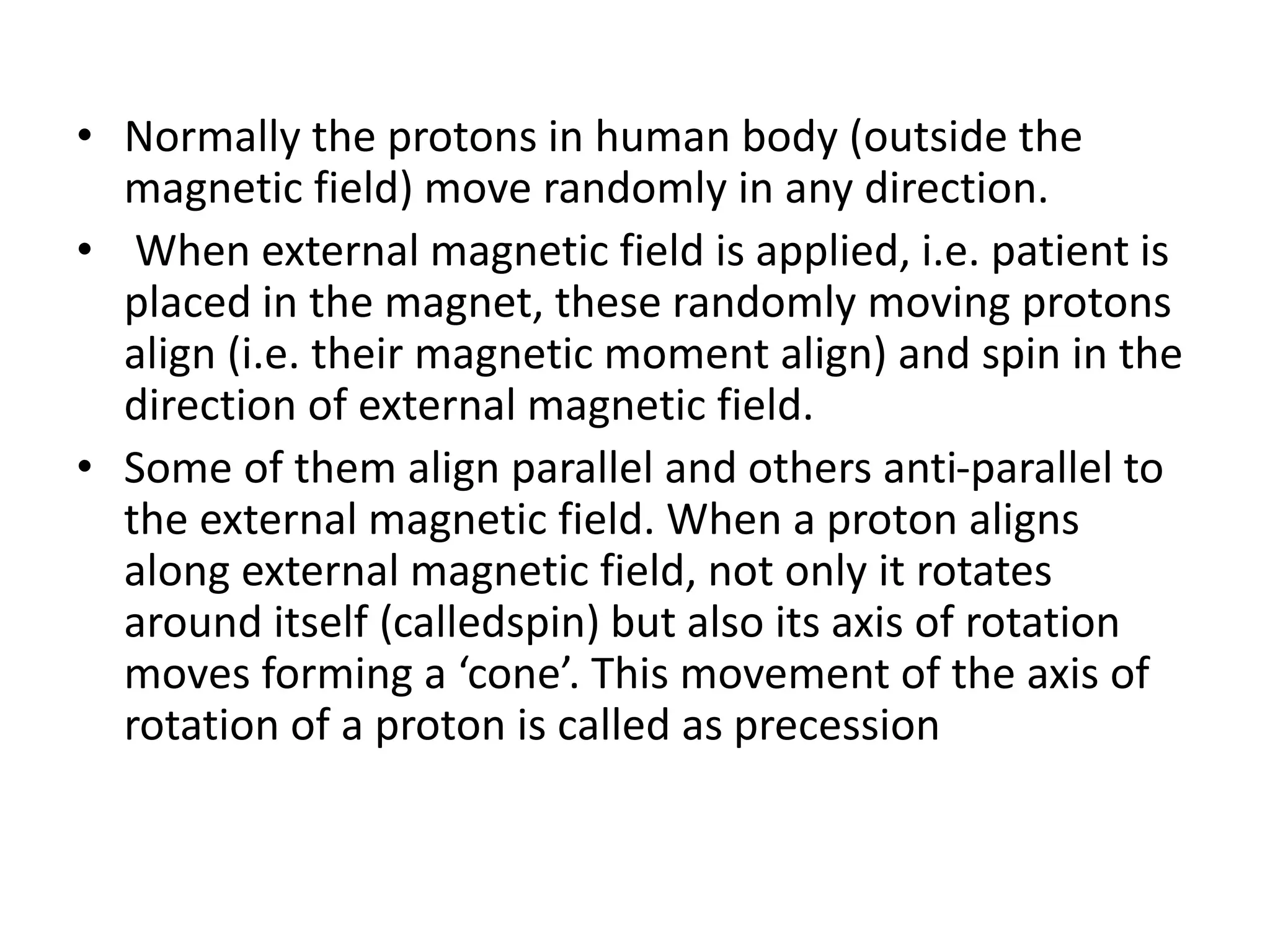 MRI PHYSICS FOR RADIOLOGY RESIDENTS INDIA | PPTX | Chemistry | Science