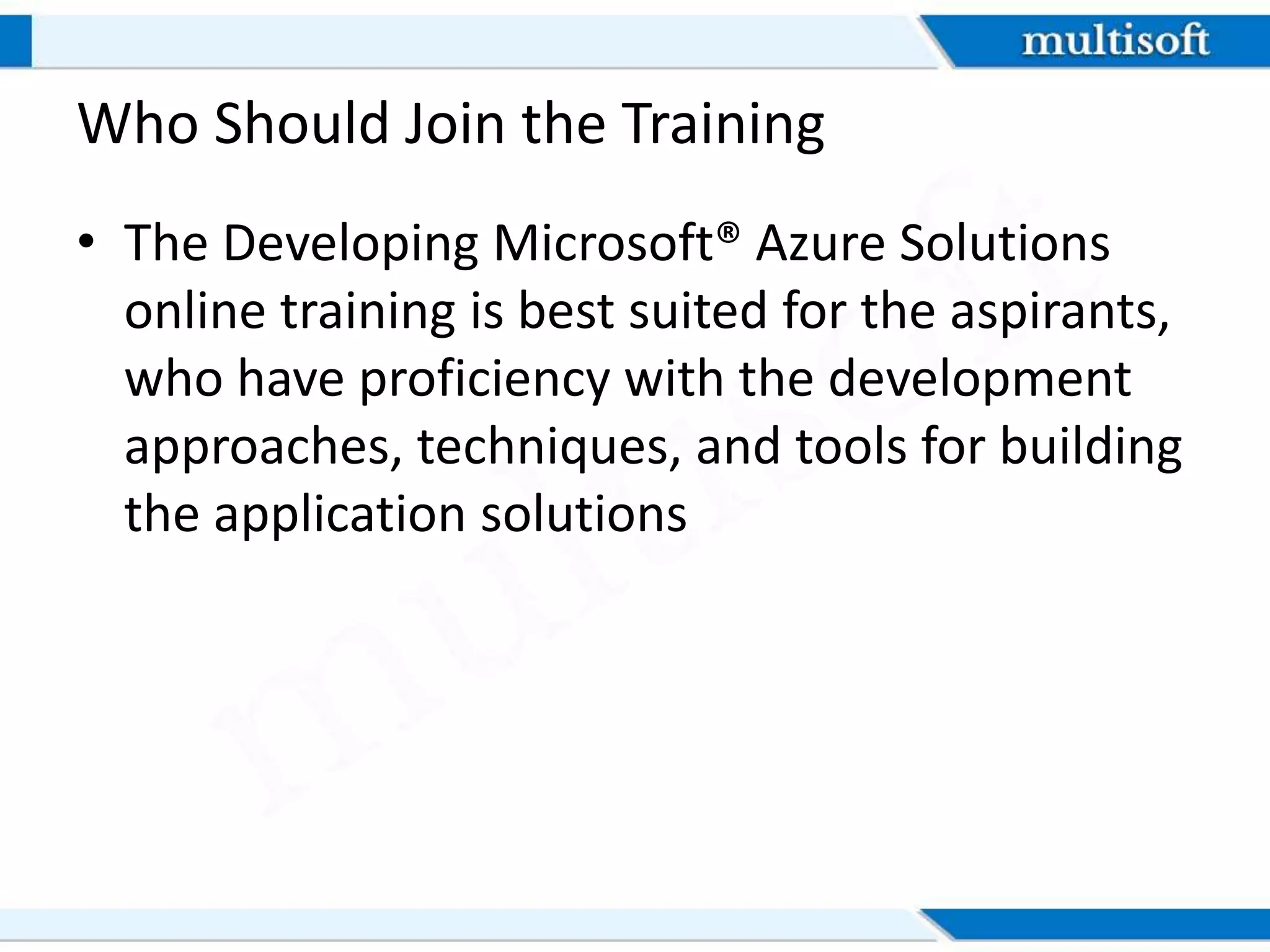 Microsoft Azure | PPT