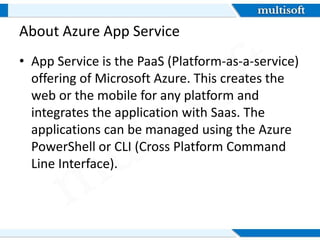 Microsoft Azure | PPT