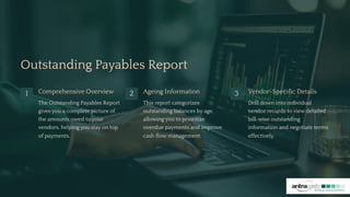 MSME Vendor Reports In Tally - Antraweb Technologies | PPT | Free Download