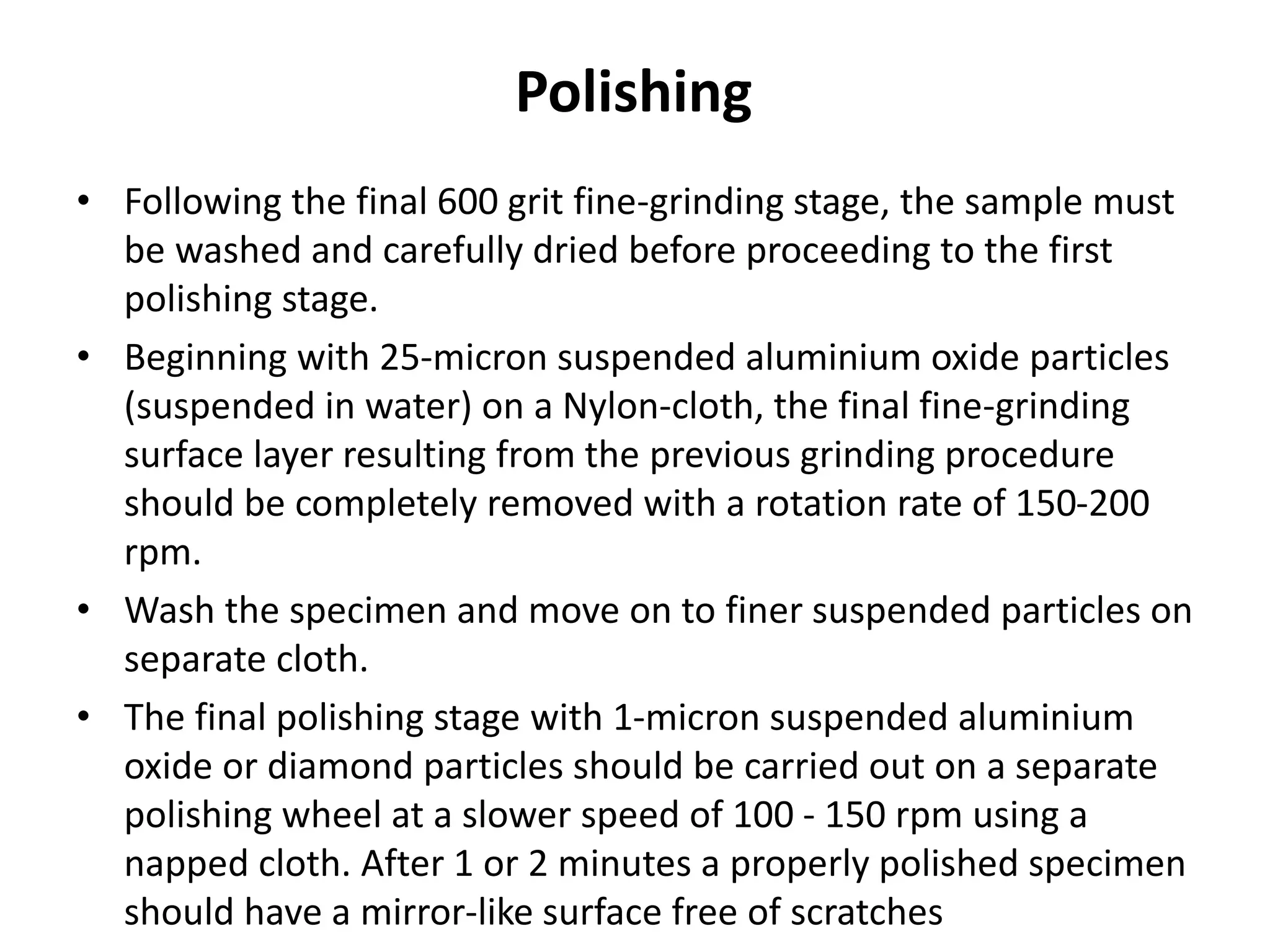 specimen preparation for microscopic observation | PPTX