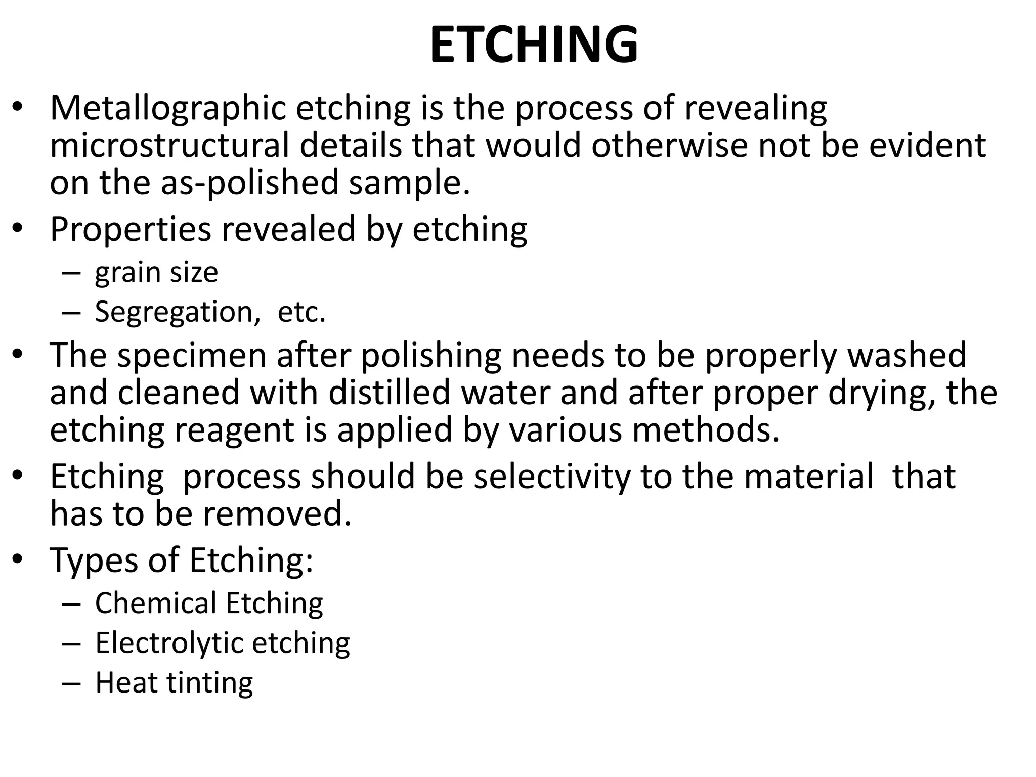 specimen preparation for microscopic observation | PPTX