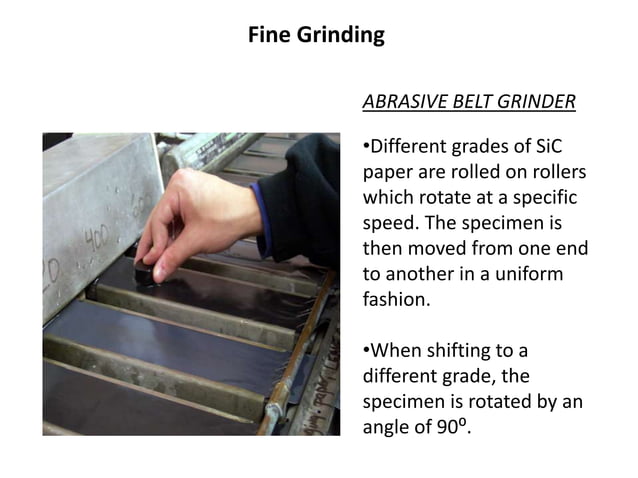 specimen preparation for microscopic observation | PPTX