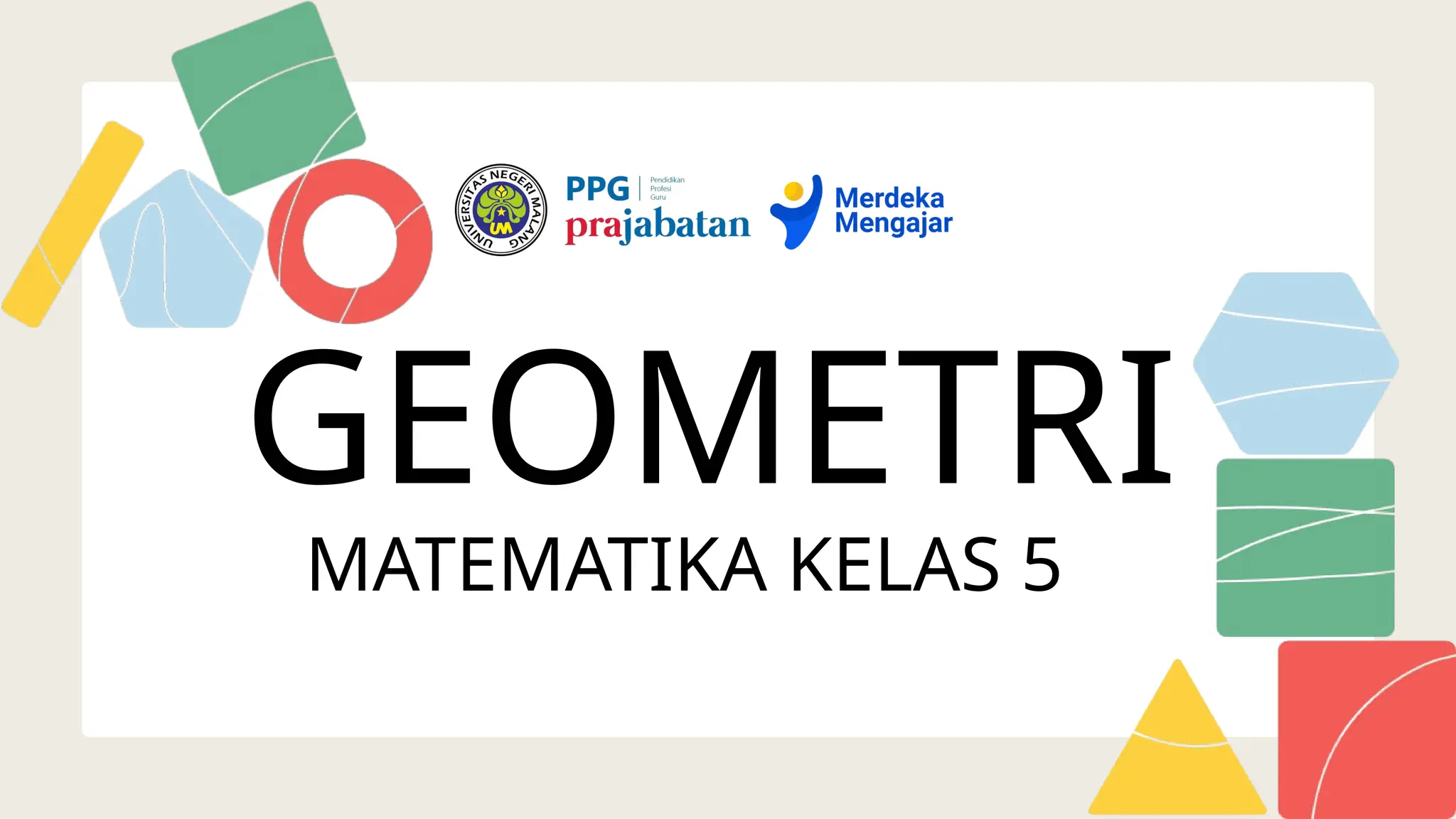 Power Point Matematika Geometri Kelas V SD | PPTX