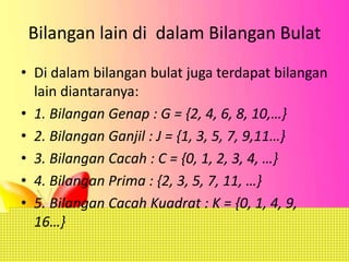 Bilangan Bulat | PPTX