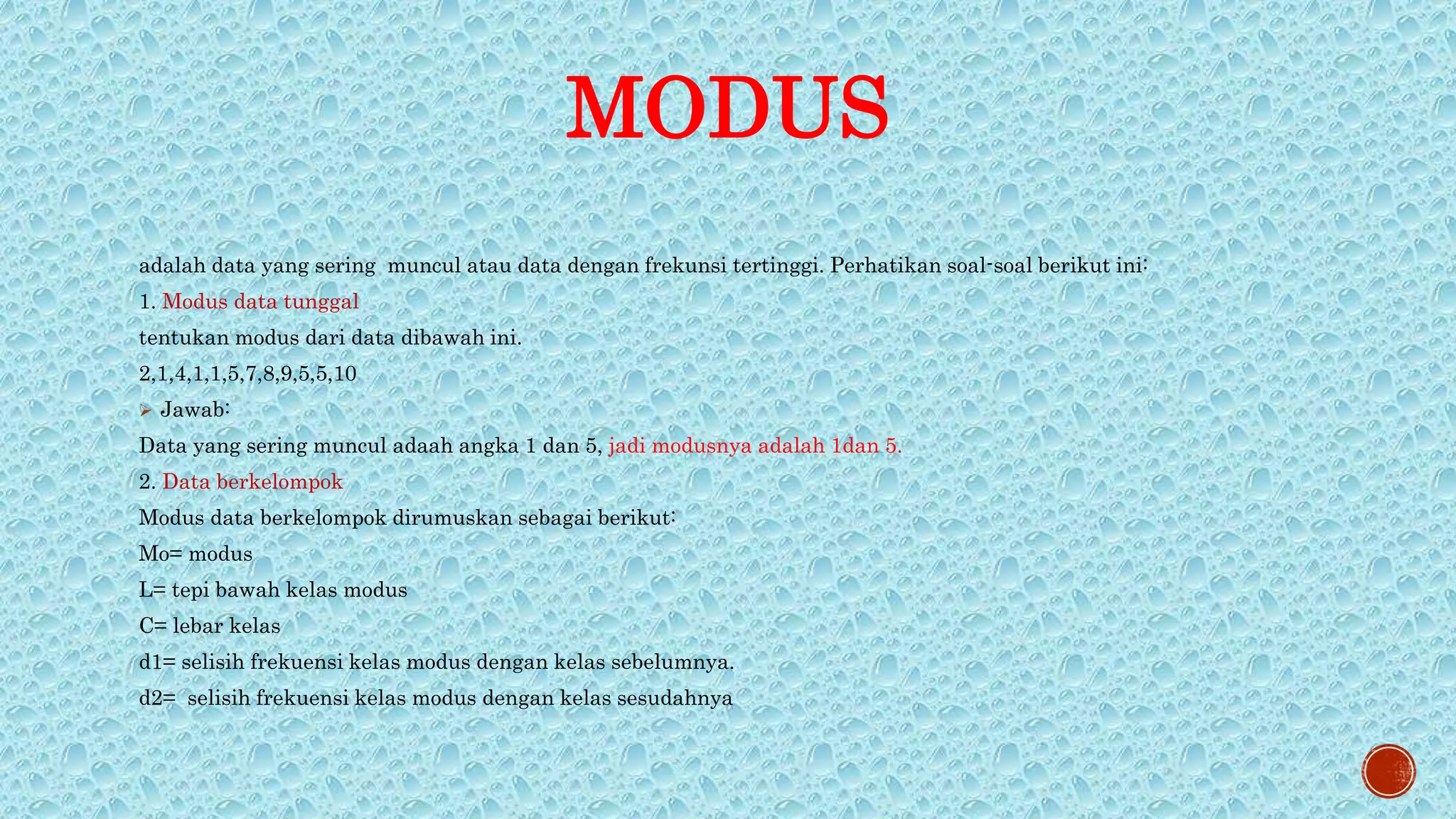 Pengantar Statistika | PPTX