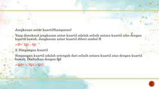 Pengantar Statistika | PPTX