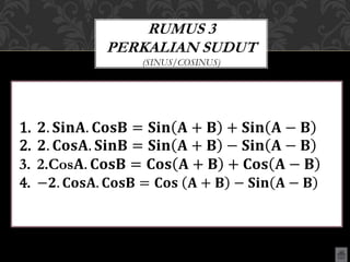 MATERI TRIGONOMETRI (kelas X) | PPTX