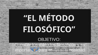 ppt métodos filosóficos.pptxedia lenguaje | PPTX