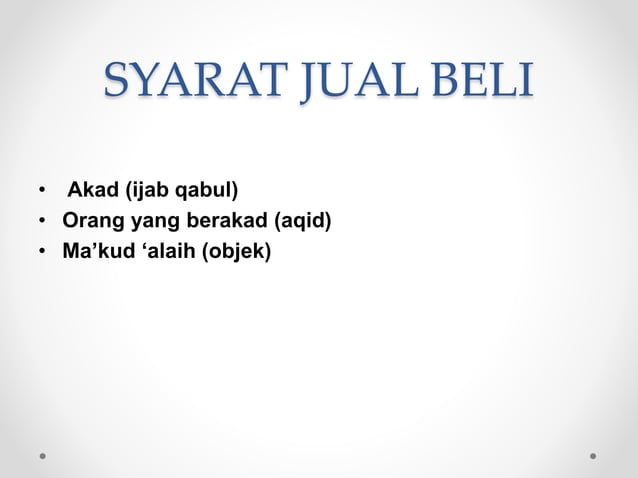 Ppt muamalah | PPTX