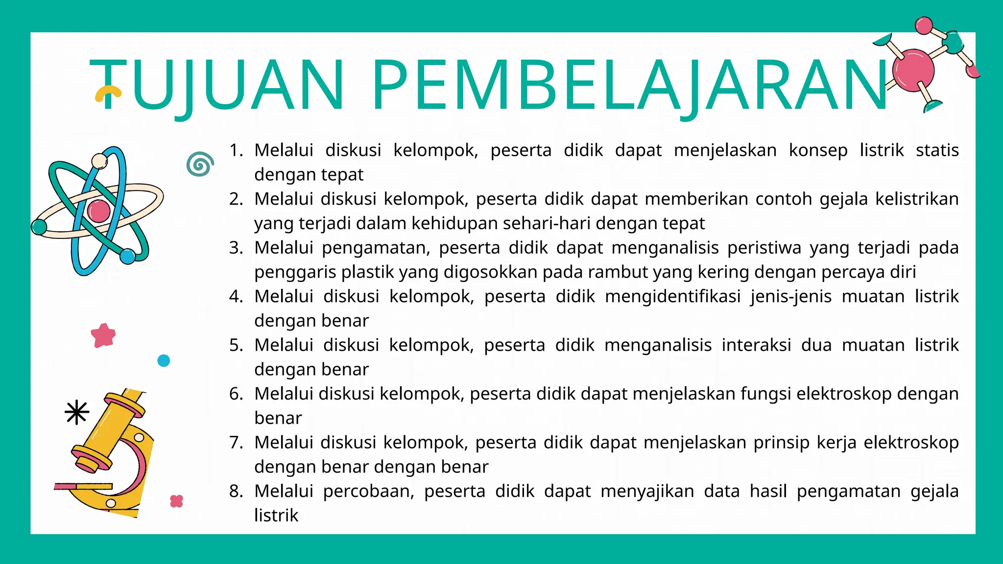 PPT MUATAN LISTRIK KELAS IX SEMESTER 1 KURIKULUM 2013 | PPTX
