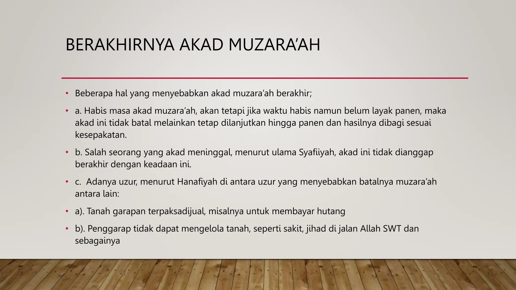 PPT Mudhorobah dan muzaraah dalam Hukum Ekonomi Syariah.pptx