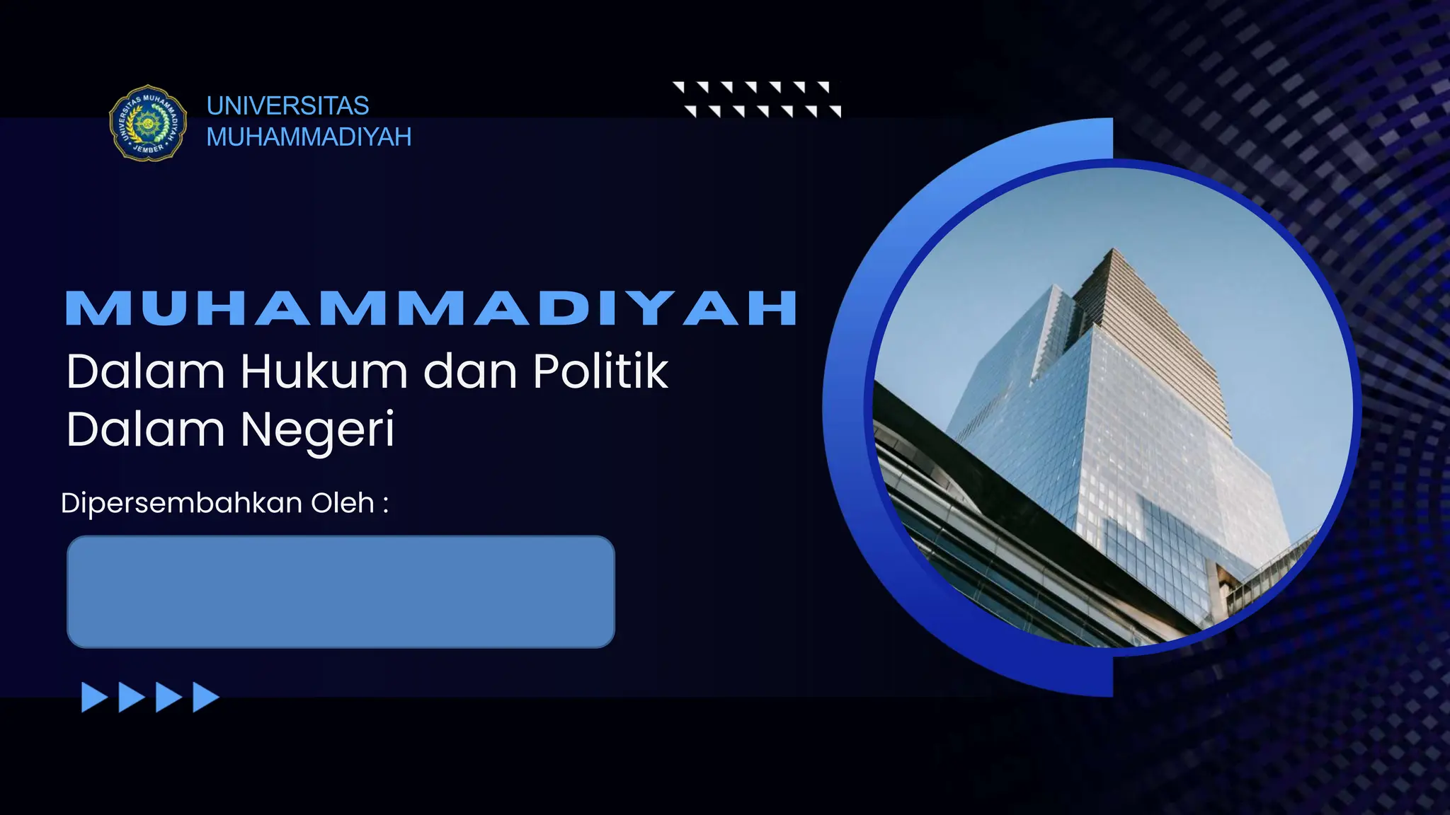 MUHAMMADIYAH DAN KEBAHARUAN HUKUM DAN POLITIK | PPTX