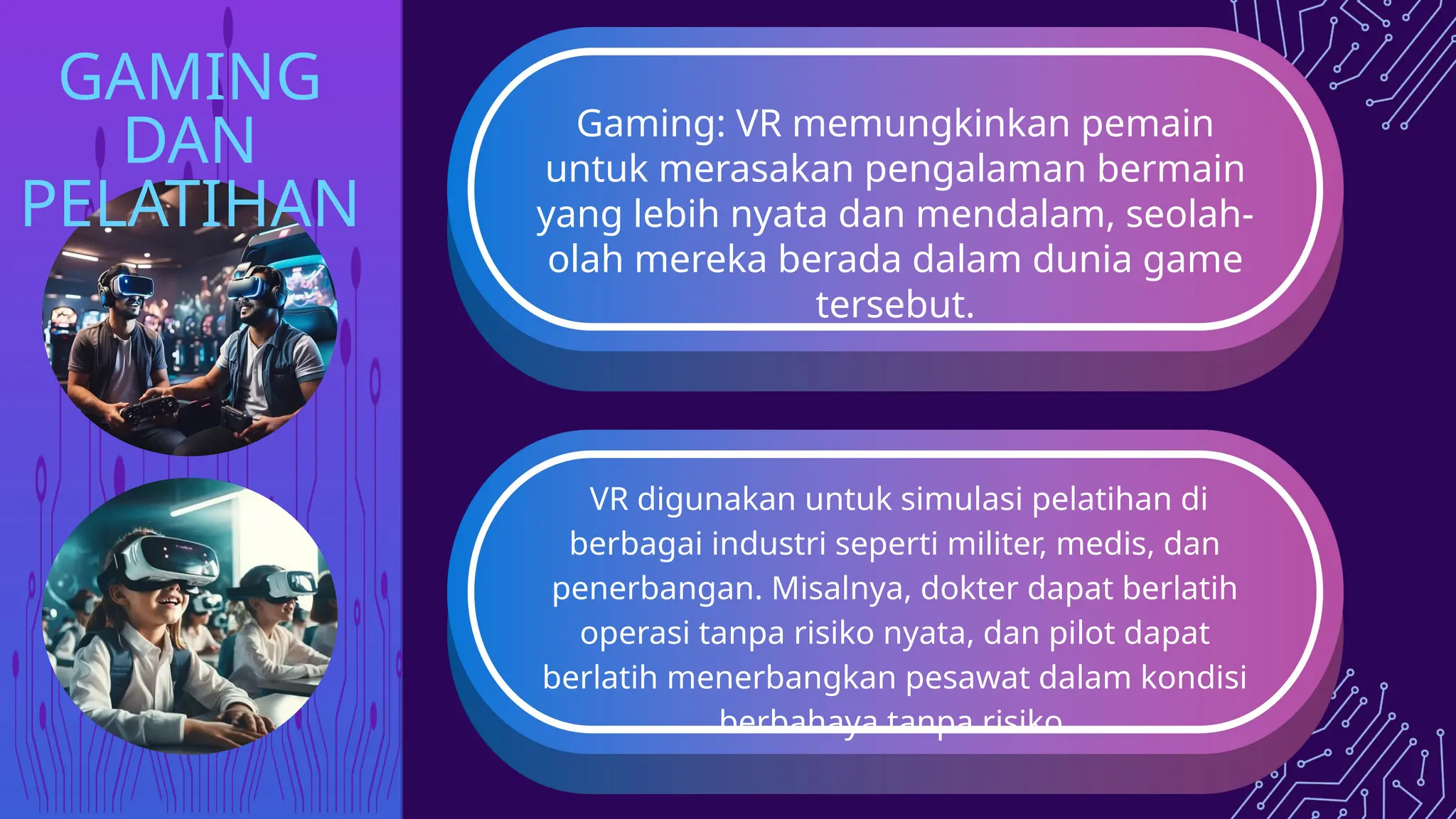 PPT Mulmedia Virtual reality untuk siswa SMP | PPT