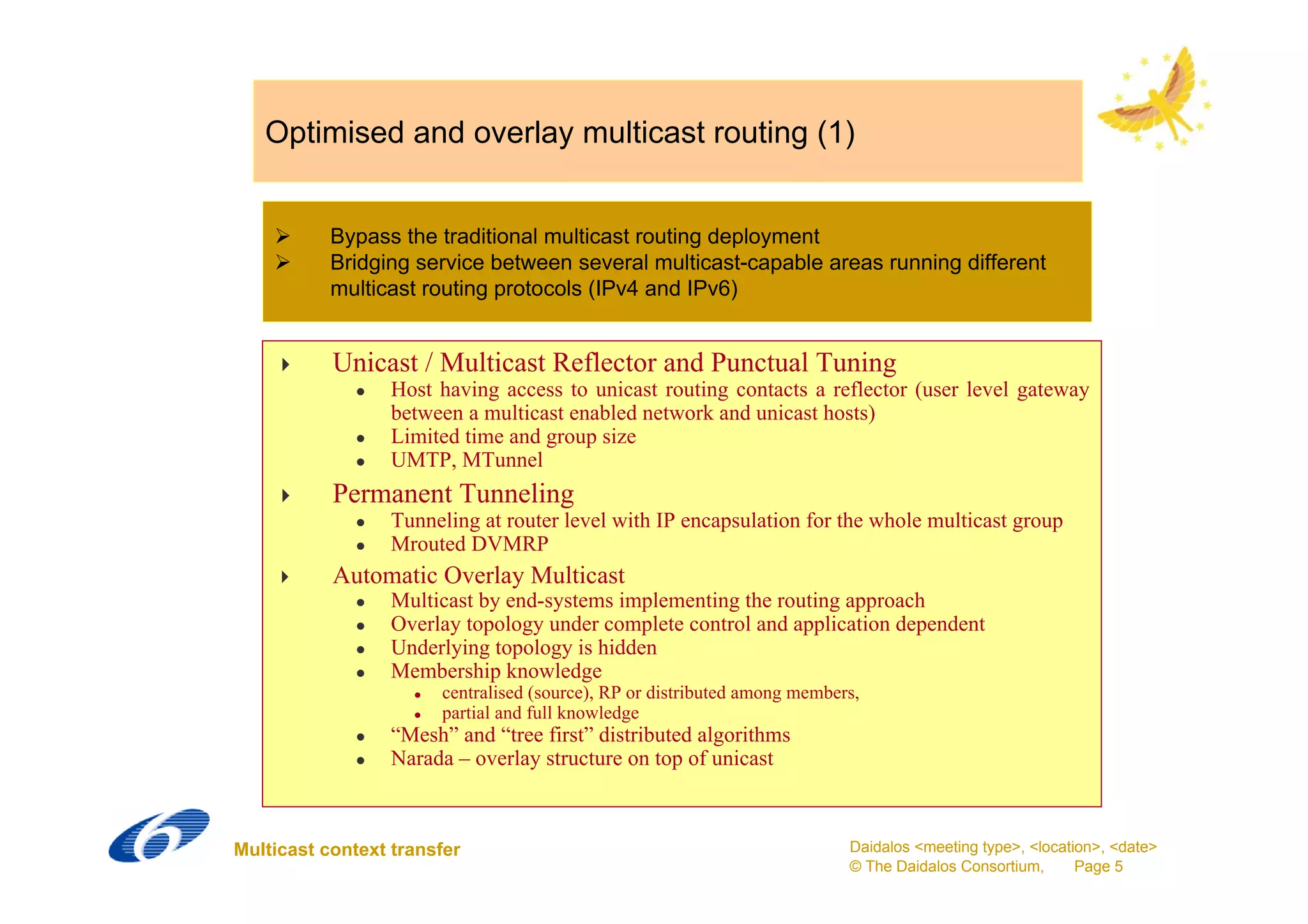 Ppt multicast routing | PDF