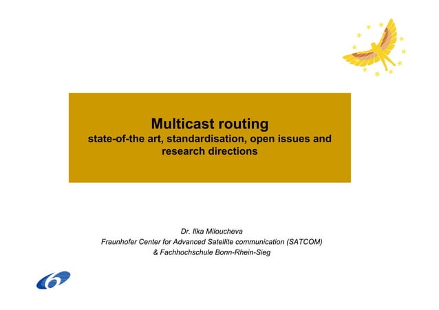 Ppt Multicast Routing Pdf Computer Networking Computing
