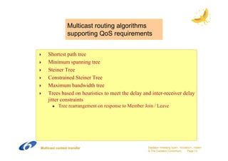 Ppt multicast routing | PDF