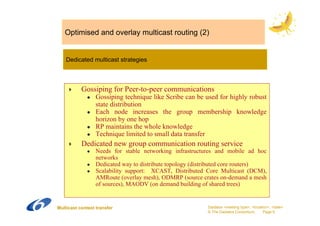 Ppt multicast routing | PDF