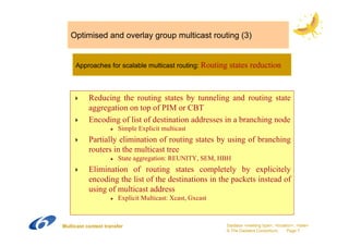 Ppt multicast routing | PDF