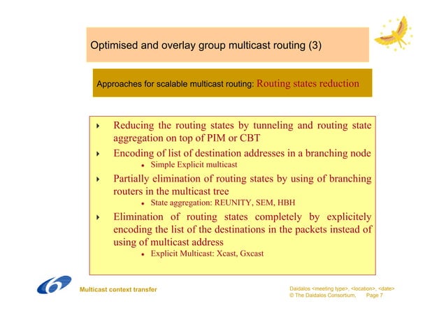 Ppt Multicast Routing Pdf Computer Networking Computing