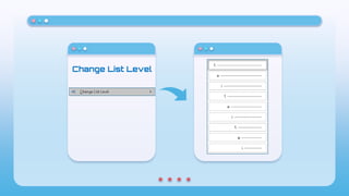 PPT Multilevel list.pptx