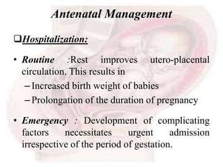 Ppt multiple pregnancy | PPTX