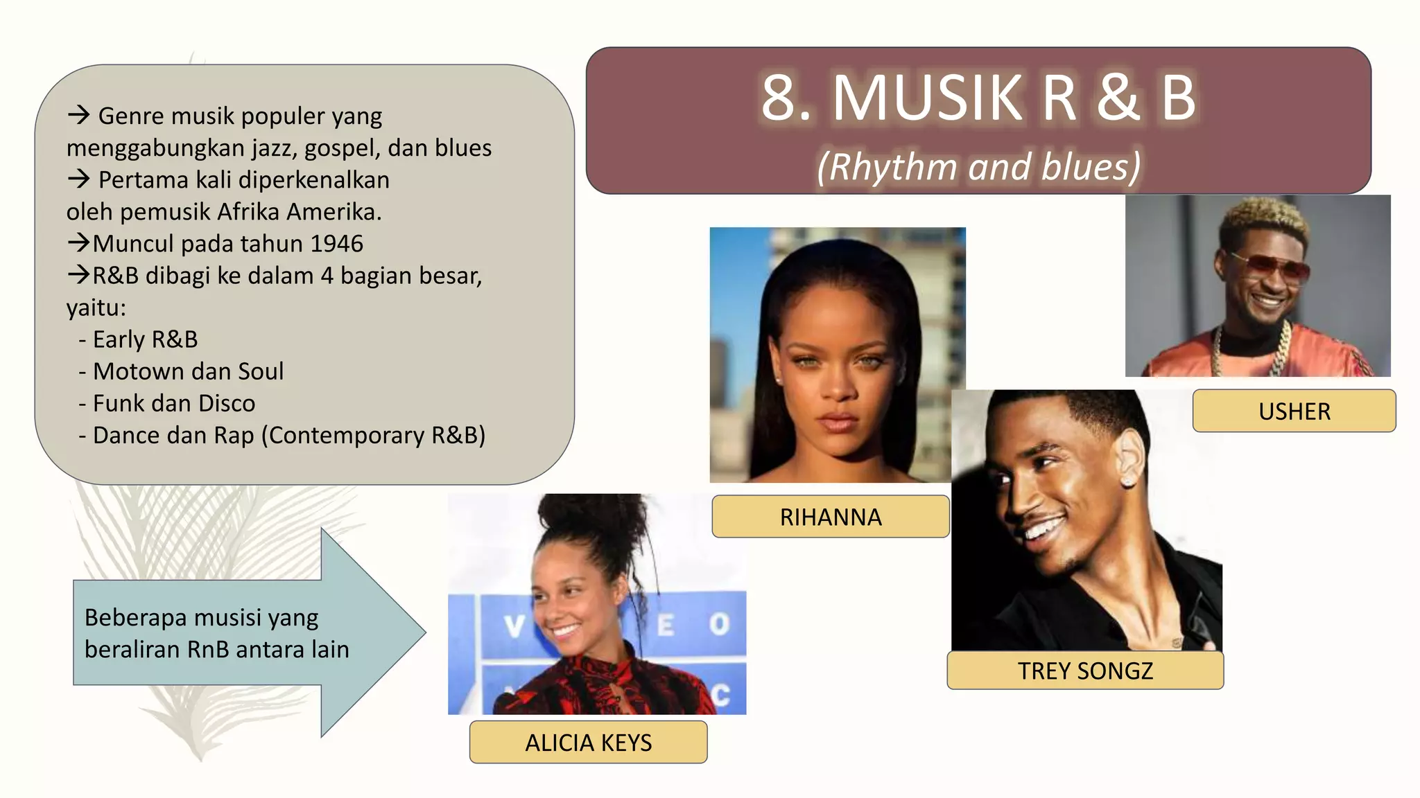 MACAM MACAM GENRE MUSIK | PPTX