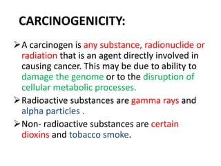 Ppt mutagenicity and carcinogenicity | PPT