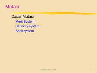 Ppt mutasi jabatan | PPT