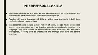 PPT on Soft Skills | PPT