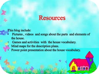 The parts of the house | PPT