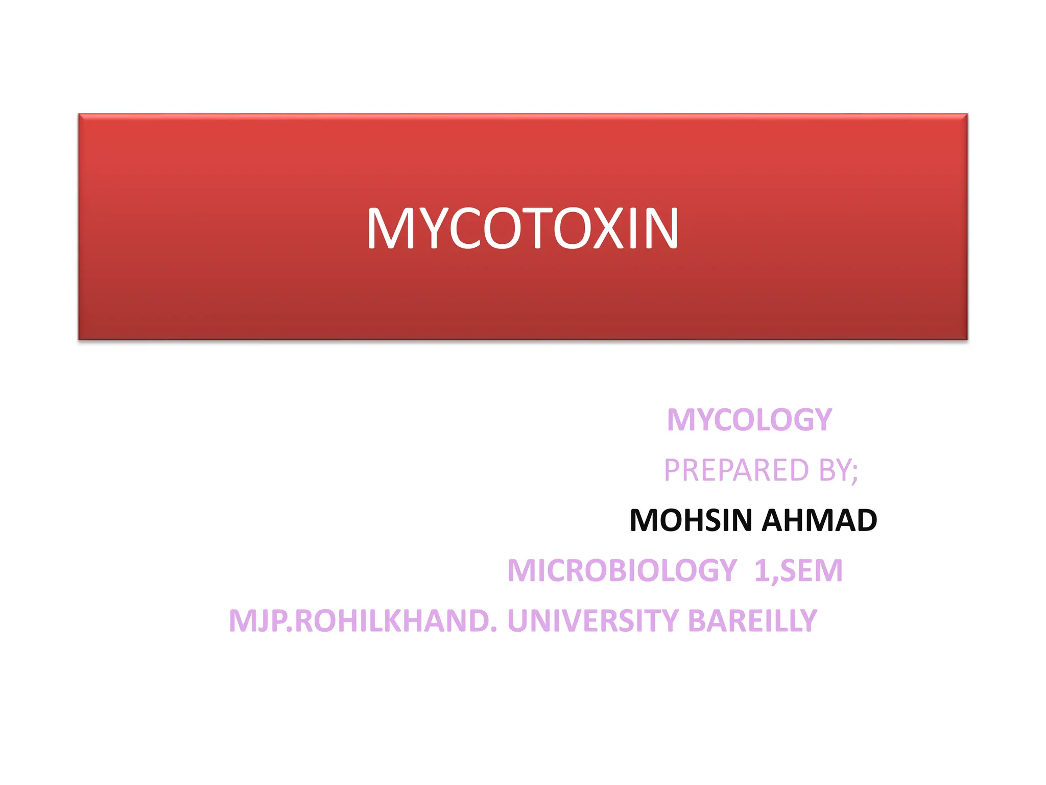 Mycotoxin.ppt
