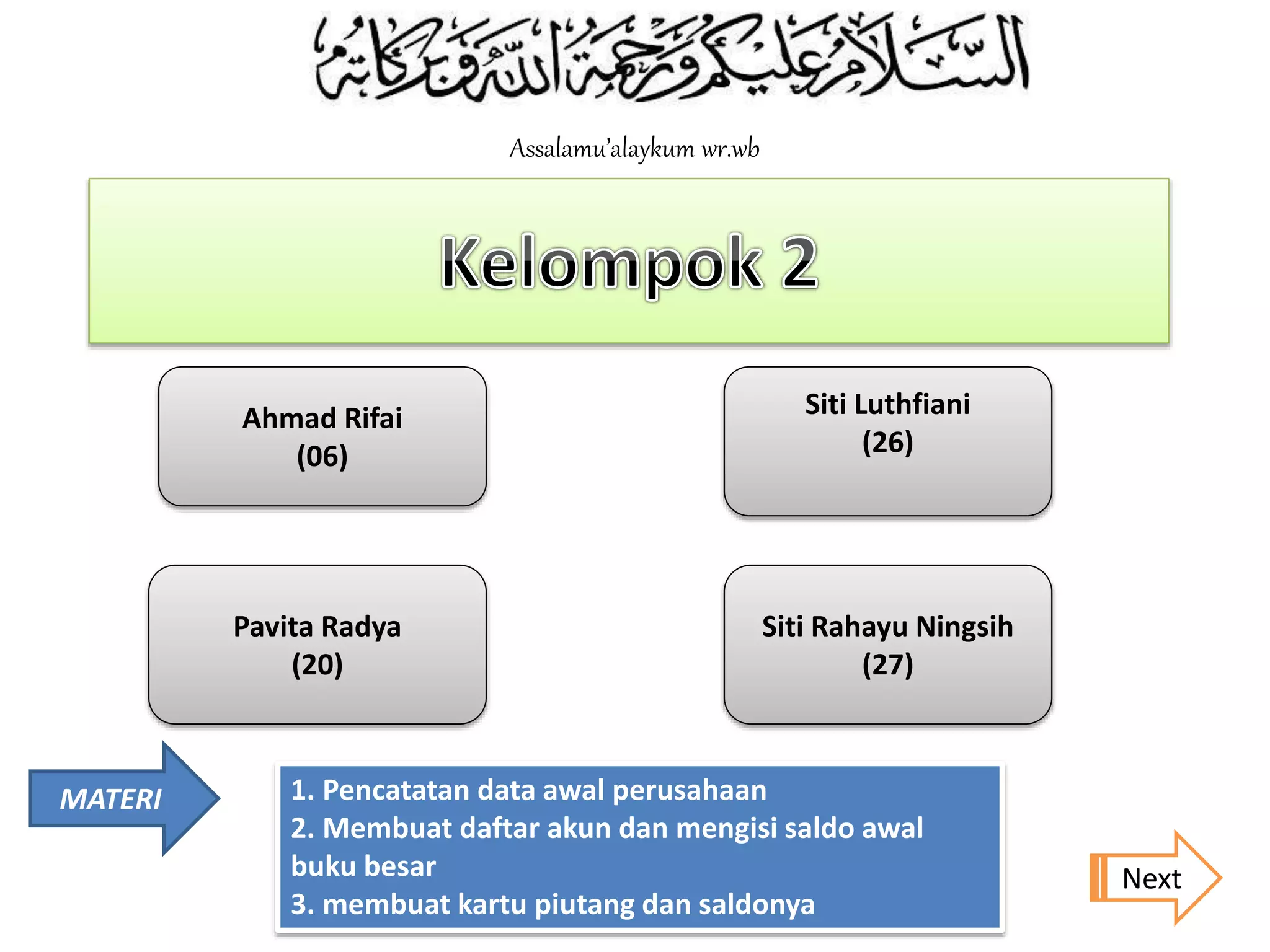 PENCATATAN DATA AWAL PERUSAHAAN DALAM MYOB PERUSAHAAN MANUFAKTUR | PPTX