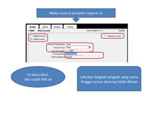 PENCATATAN DATA AWAL PERUSAHAAN DALAM MYOB PERUSAHAAN MANUFAKTUR | PPTX