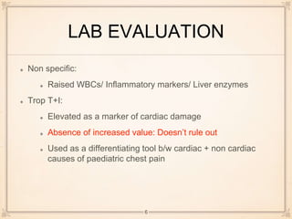 MANAGEMENT OF MYOCARDITIS | PPTX