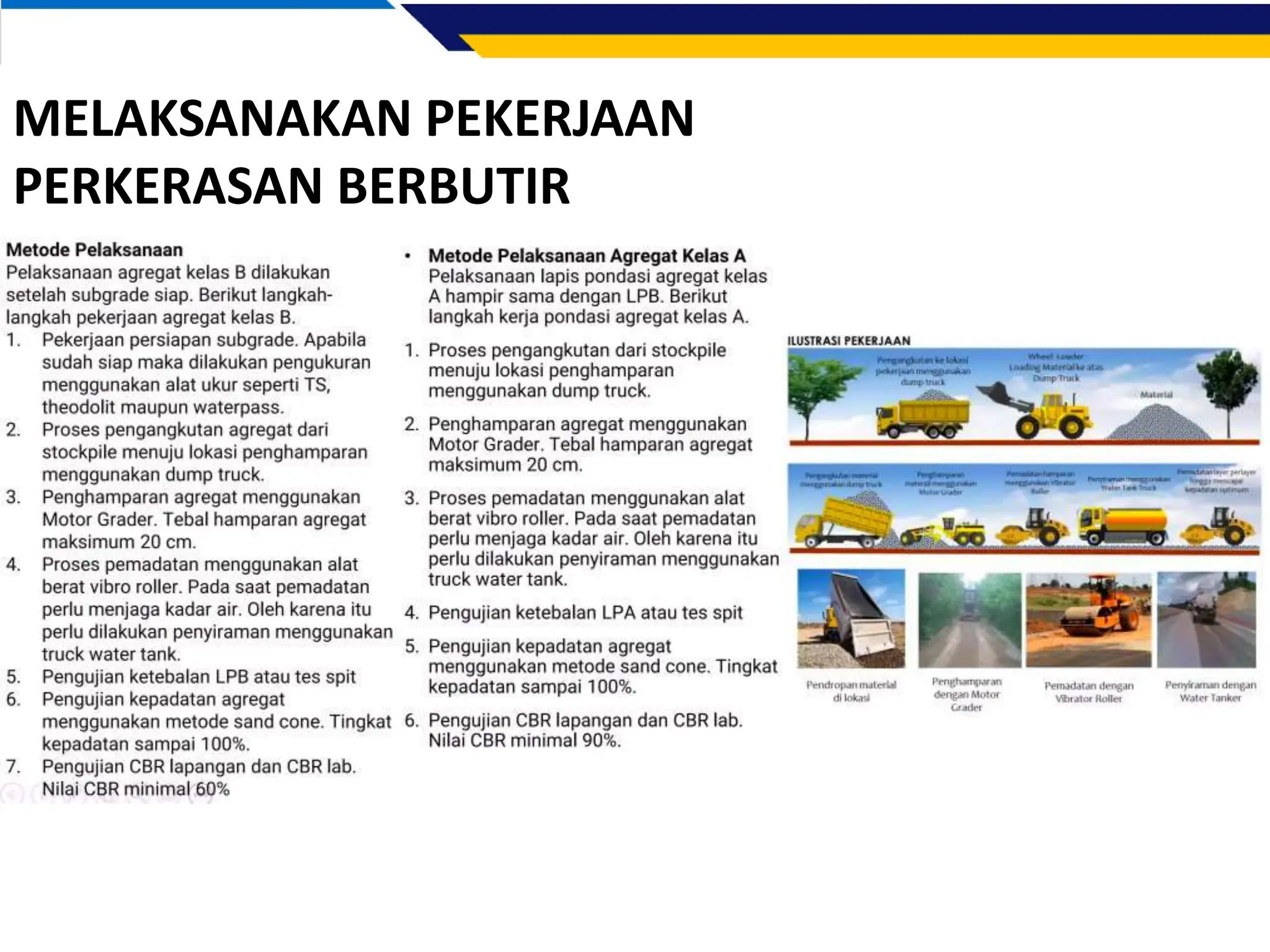 ppt pelaksanan lapangan jalan perkerasan beton | PPTX