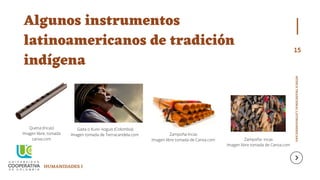 Humanidades 1 - La música Tradicional latinoamericana | PDF