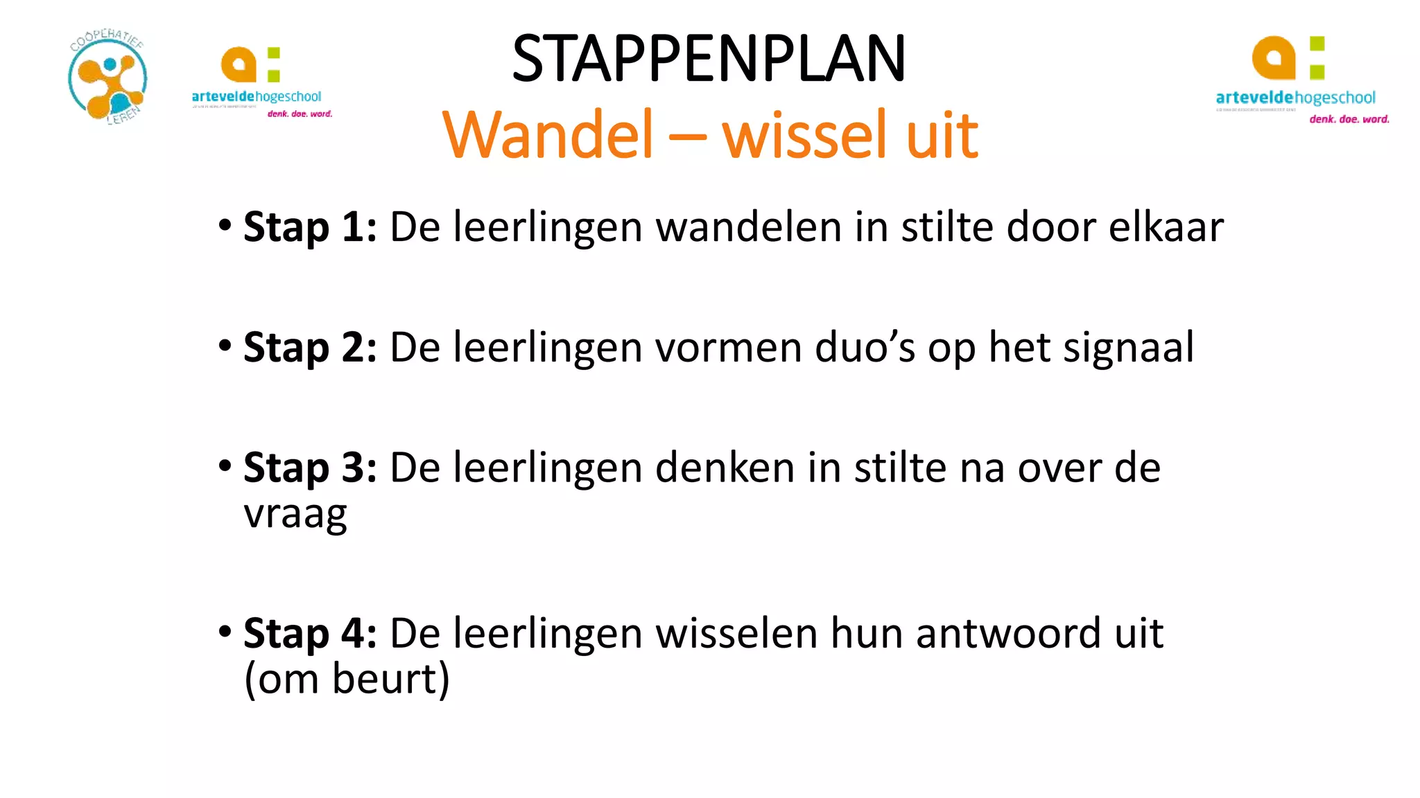 Ppt bij video 'wandel wissel uit' wo-mijn gemeente | PPT