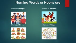PPT_Naming words for students to undertand Nouns | PPTX