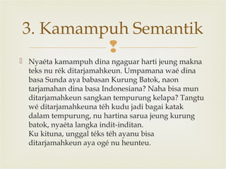 Ppt narjamahkeun | PPT
