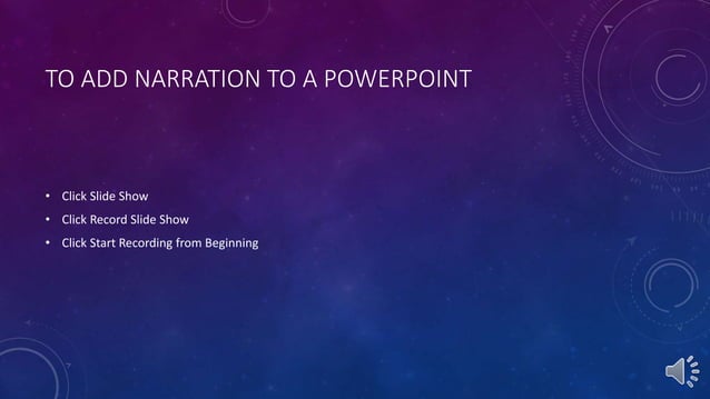 Ppt Testing Narration Ppt