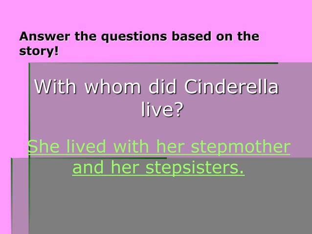 Media pembelajaran bahasa inggris cinderella narrative text | PPT