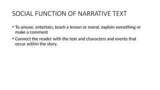 Presentation of Narrative Text Slide.pptxs | PPTX