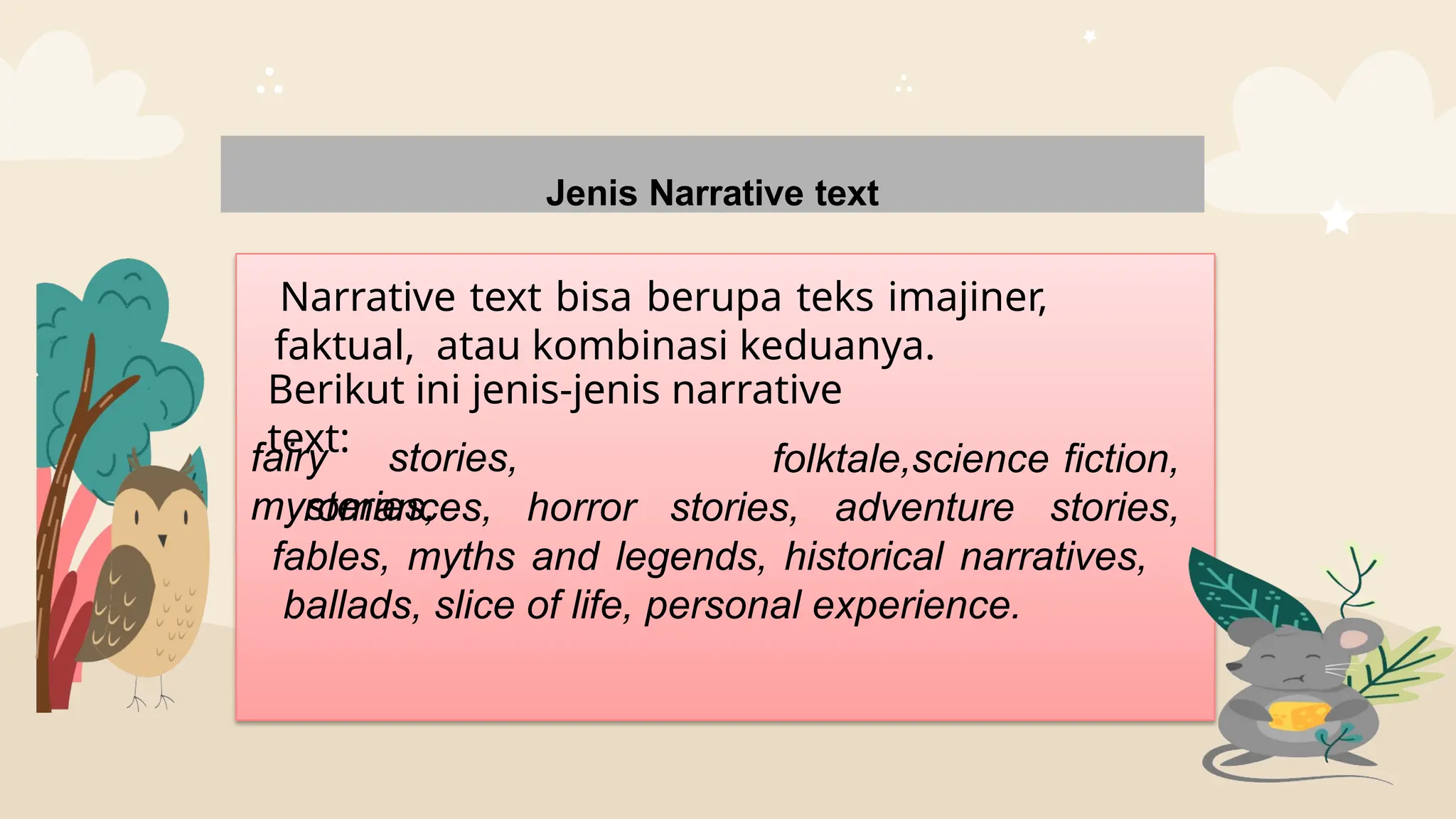 PPT NARRATIVE TEXT KELAS 9.ppppppppppptx | PPTX