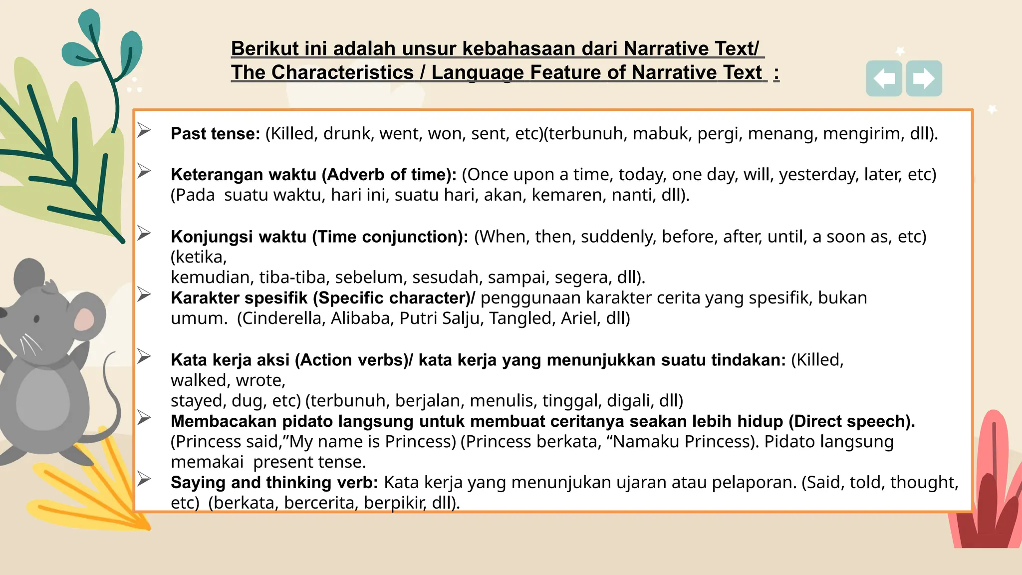 PPT NARRATIVE TEXT KELAS 9.ppppppppppptx | PPTX