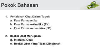 Berapa Lama Obat Dapat Bereaksi dalam Tubuh setelah DiminumPPT_NASIB ...